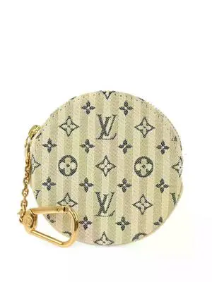 LOUIS VUITTON 2007 Porte Monnaie Coin Pouch - Neutrals