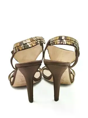 JIMMY CHOO 110mm Sequinned Sandals