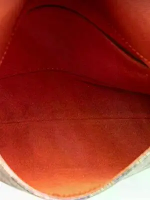 LOUIS VUITTON 2004 Damier Ebene Musette Salsa Long Strap Crossbody Bag