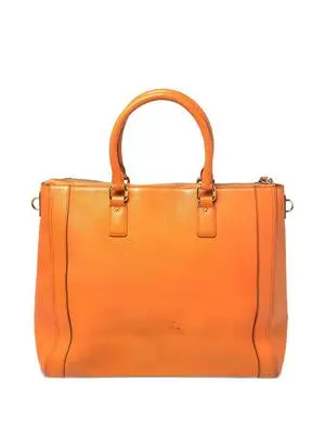 Mcm Leather Stud-detail Tote Bag