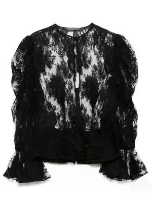 Alexander Mcqueen Sheer Blouses