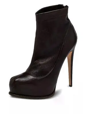 Brian Atwood 140mm Leather Booties