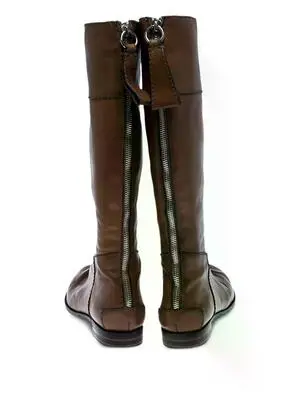 Chloé Leather Knee-high Boots