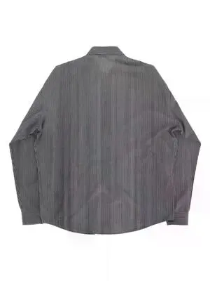 Versace 1980s Cotton Shirt - Grey