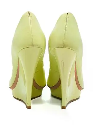 Alexander McQueen 125mm Wedge Platform Pumps