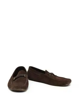 TOD'S Braided-strap Moccasin Loafers