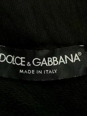 Dolce & Gabbana Graphic-print Hoodie - Black