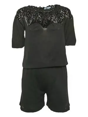 Blumarine Lace-panel Playsuit
