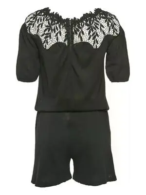 Blumarine Lace-panel Playsuit