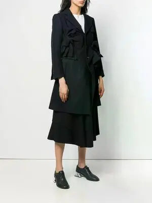 Comme Des Garçons Bow Detailed Coat