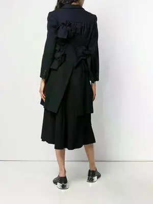 Comme Des Garçons Bow Detailed Coat
