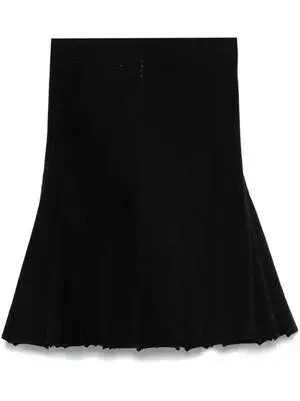 Alaïa 2000s Pleated Mini Skirt
