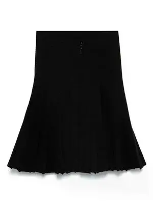 Alaïa 2000s Pleated Mini Skirt