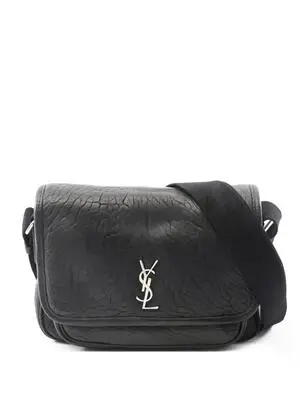 Saint Laurent Small Nikki Leather Shoulder Bag - Black