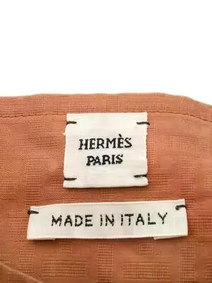 Hermès 2000s Cotton Short Dress