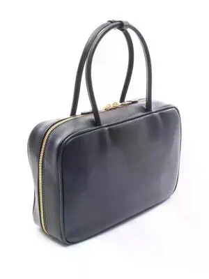 Miu Miu Pre-owned Calfskin Beau Top Handle Handbag - Black