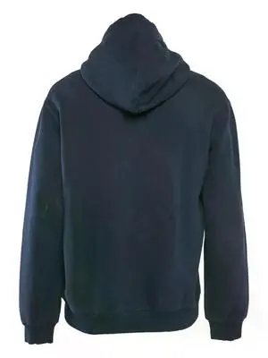 Dolce & Gabbana Graphic-print Cotton-blend Hoodie - Blue