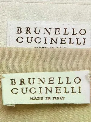 Brunello Cucinelli Sequined Diamond Pattern Shirt