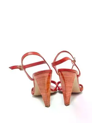 Marc Jacobs Patent Leather Buckle Sandals