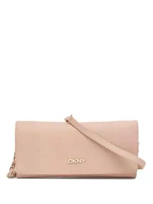 Dkny Gold Tone Clutches