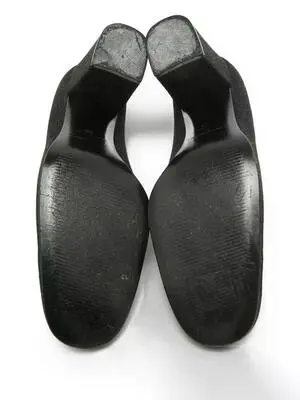 Dolce & Gabbana 95mm Leather Block-heel Pumps