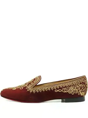 Women's Slip-On Embroidered Flats