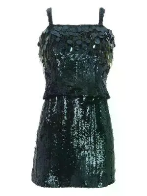 Vintage Sequined Mini Dress