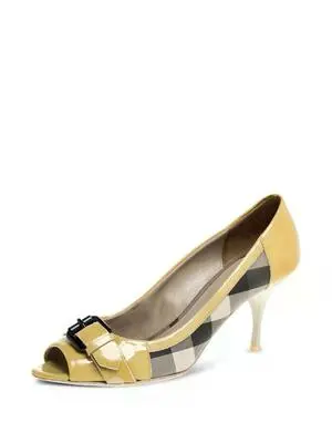 Burberry 80mm Nova Check Pumps