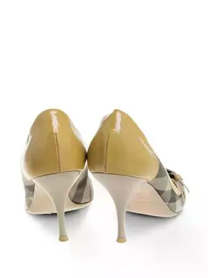 Burberry 80mm Nova Check Pumps