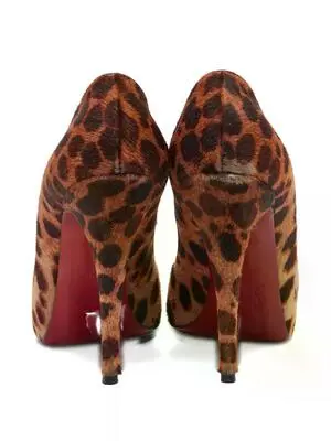 CHRISTIAN LOUBOUTIN 120mm Very Prive Leopard-print Pumps - Neutrals