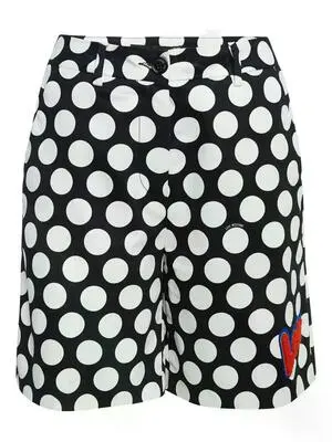 Moschino Polka-dot Shorts - Black