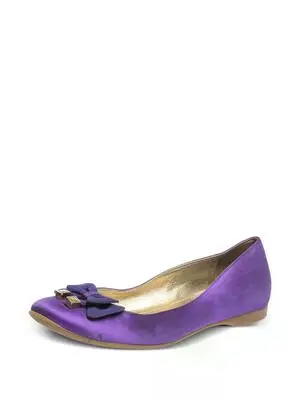 Fendi Satin Ballet Flats