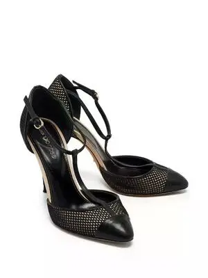 SERGIO ROSSI T-strap Stiletto Pumps