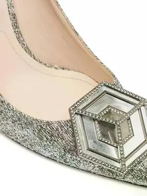 NICHOLAS KIRKWOOD 110mm Textured Pointed-toe Pumps