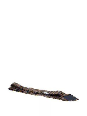 Ermenegildo Zegna Patterned-jacquard Silk Tie