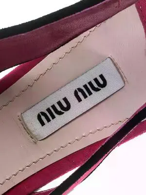 Miu Miu 115mm Crystal-embellished Slingback Sandals