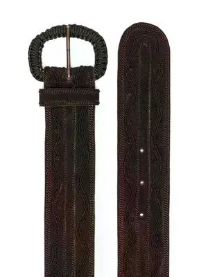 Saint Laurent 1970s Braided Detailing Belt