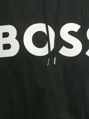 BOSS Logo Cotton Hoodie