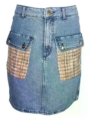 Sandro Fiorina Denim Skirt