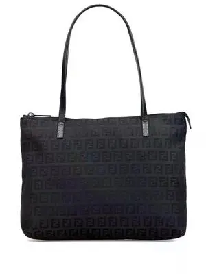 Fendi 2000-2010 Zucchino Canvas Tote Bag
