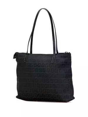 Fendi 2000-2010 Zucchino Canvas Tote Bag