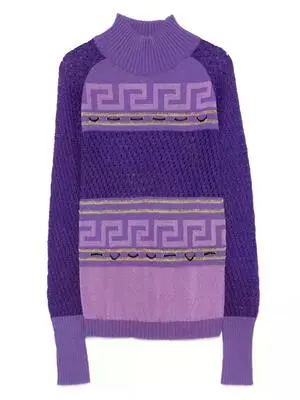 Versace 2001-2002 Patterned Sweater
