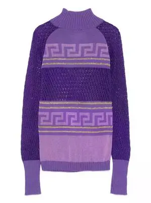 Versace 2001-2002 Patterned Sweater