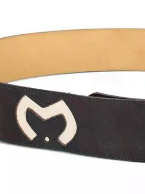 MILA SCHON Leather Sash Belt