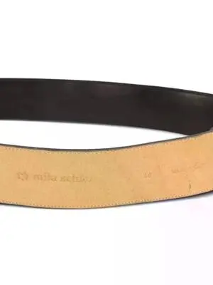 MILA SCHON Leather Sash Belt