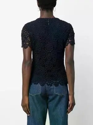 Dior 2010 Lace Round-neck Top