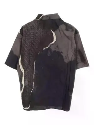 Fendi 2010s Ff Karligraphy Shirt