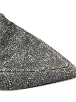 NICHOLAS KIRKWOOD Glitter Pointed-toe Mules - Grey