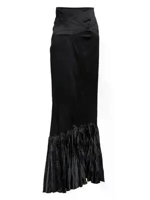 Roberto Cavalli Vintage Pleated Maxi Skirt