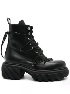 Off-white Combat Shoes For Women